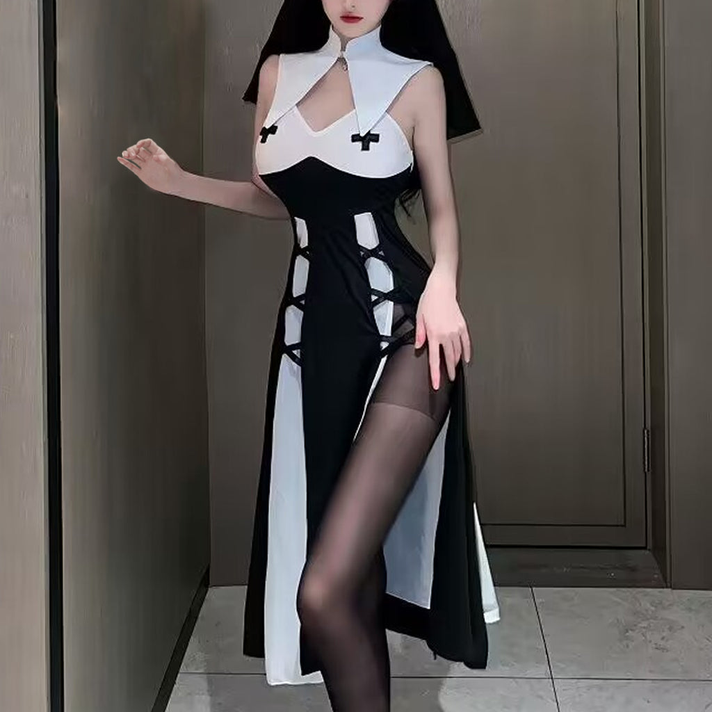 Sleeveless Nun Costume Yomorio