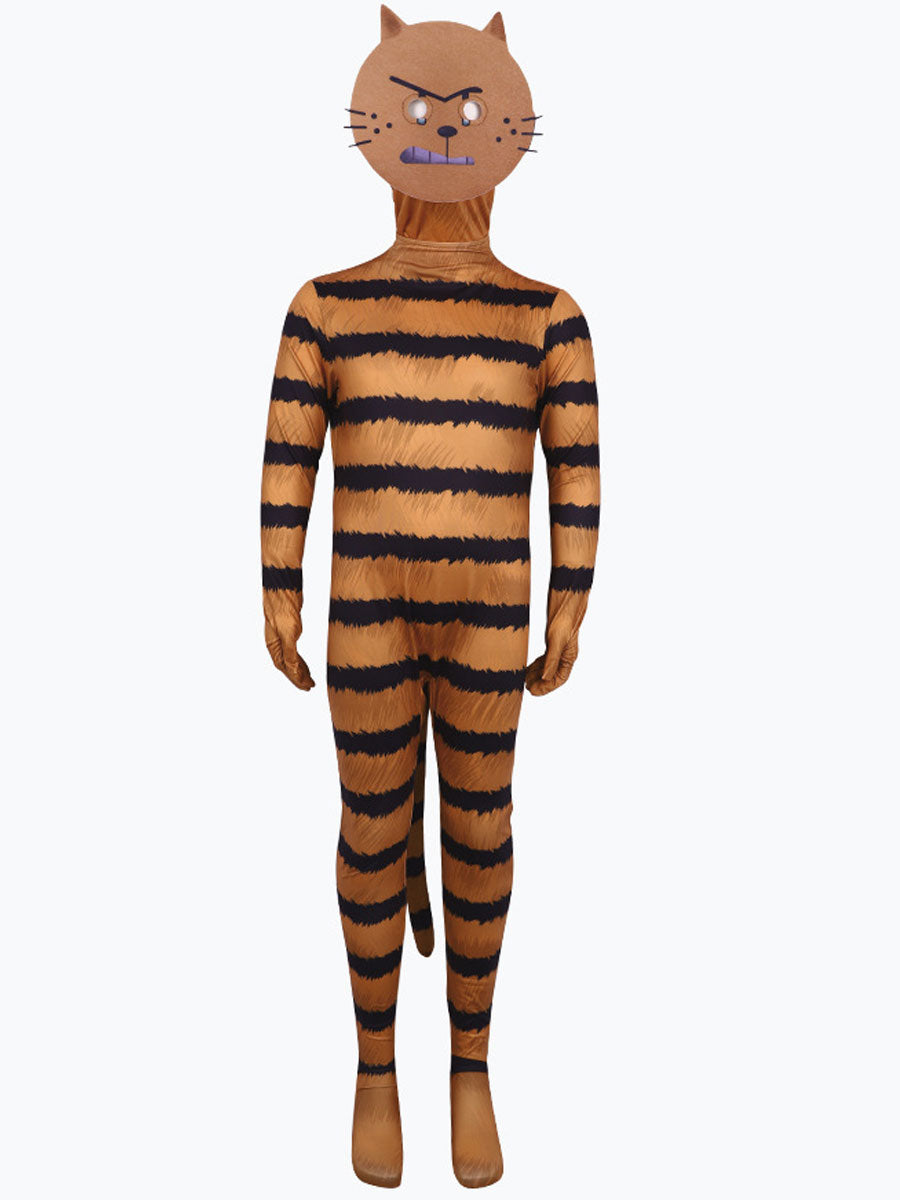 Anime Villainous Orange Cat Costume – YOMORIO
