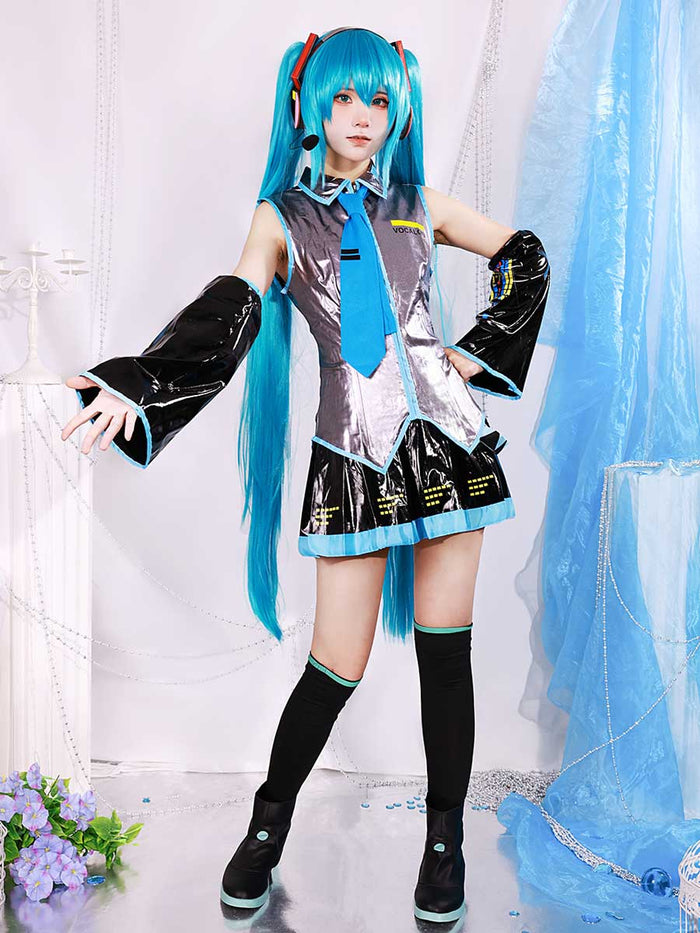 Anime Vocaloid Miku Cosplay Outfit – YOMORIO