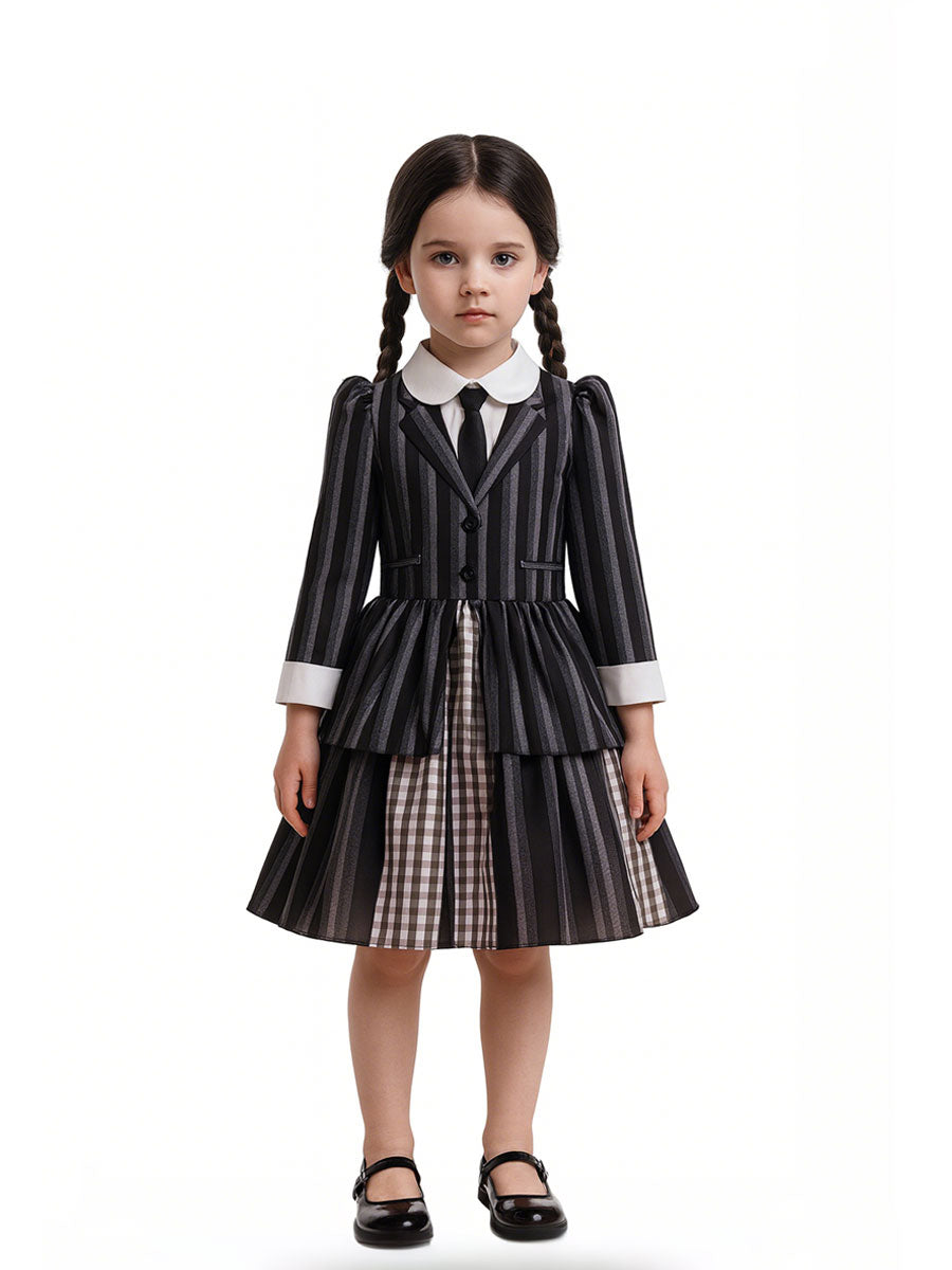 Girls Gothic School Uniform Dress – YOMORIO