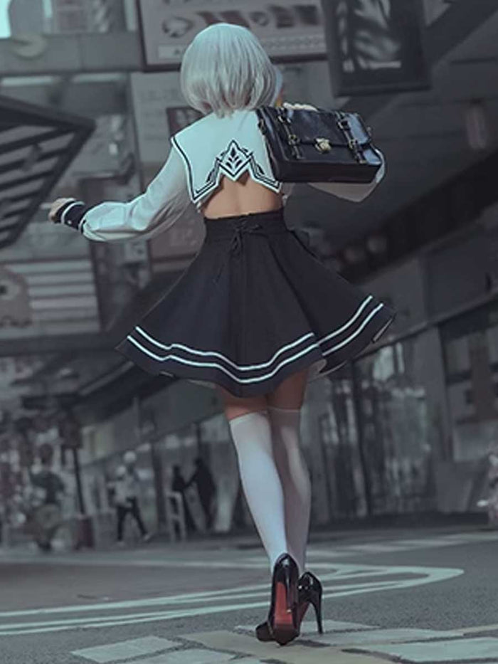 Game 2B Cosplay School Uniform – YOMORIO