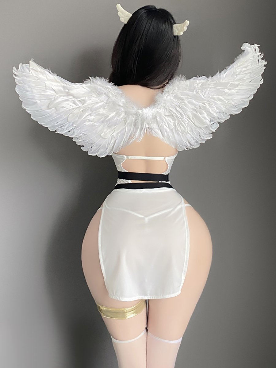 Sexy Angel Cosplay Lingerie Dress Yomorio