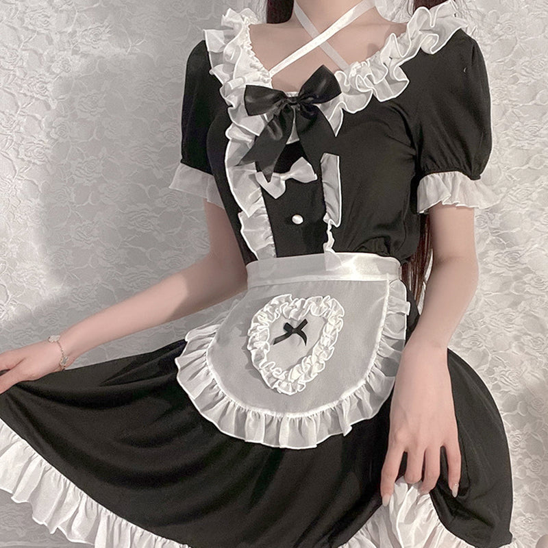 Yomorio Anime Maid Cosplay Lingerie Japanese Lolita Dress Costume Maid ...