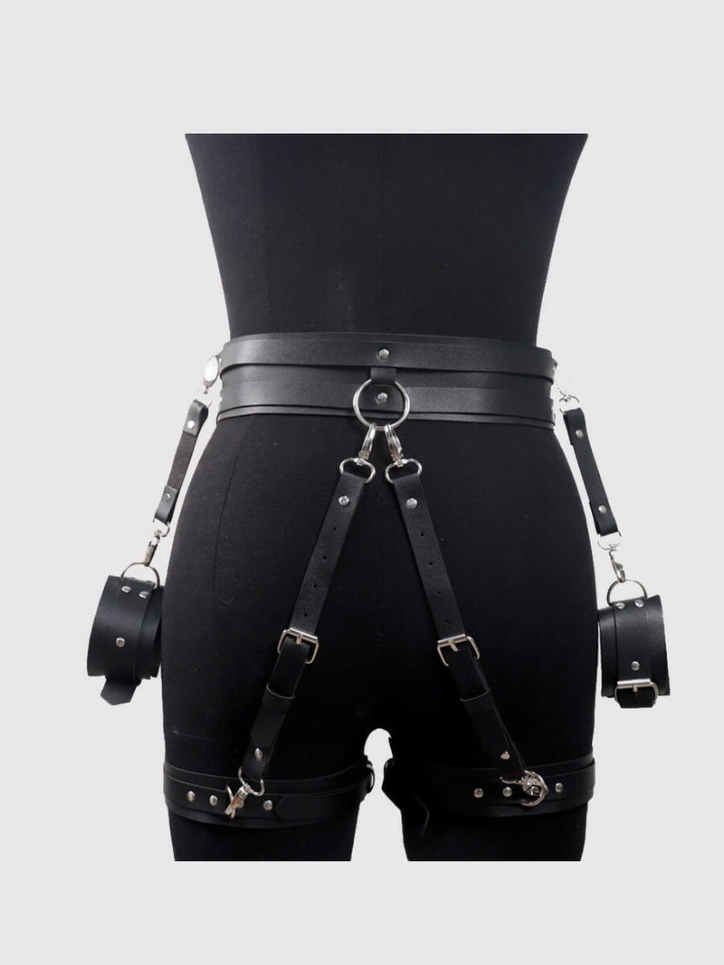Leather Garter Harness Set – YOMORIO