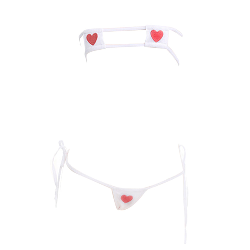 Hot Lingerie Micro Bikini Bra and Panty Anime Cosplay Set – YOMORIO