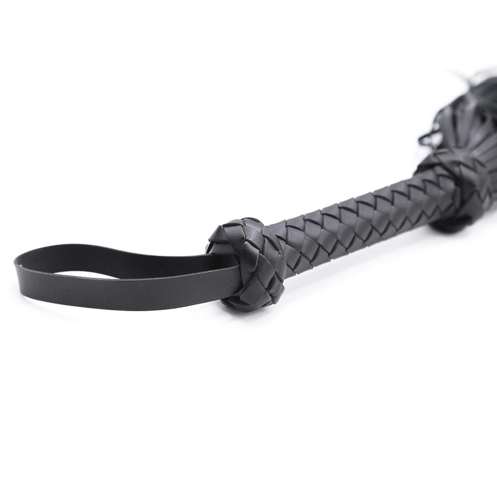 Faux Leather Whip Horse Riding Crop Whip Cosplay Costume Accessory Lea ...